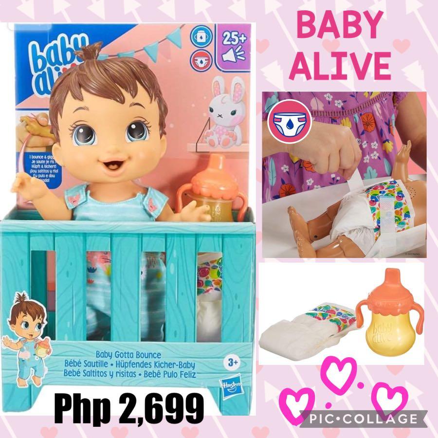 Original BABY ALIVE Baby Gotta Bounce from USA, Hobbies & Toys, Toys ...