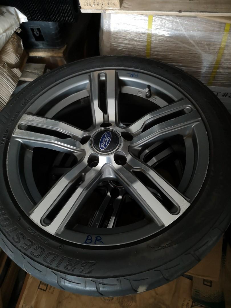 Original Ford 17" Y-spoke Rims & Stamford Rims, Car Accessories, Tyres ...