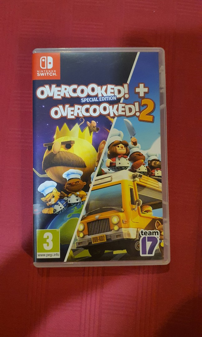 Overcooked! + Overcooked! 2, Video Gaming, Video Games, Nintendo on ...