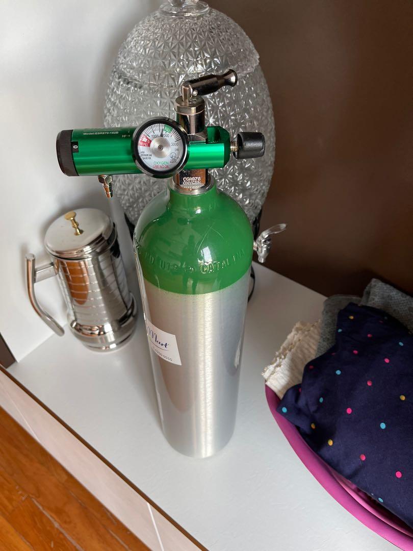 Oxygen Tank full, Health & Nutrition, Assistive & Rehabilatory Aids ...