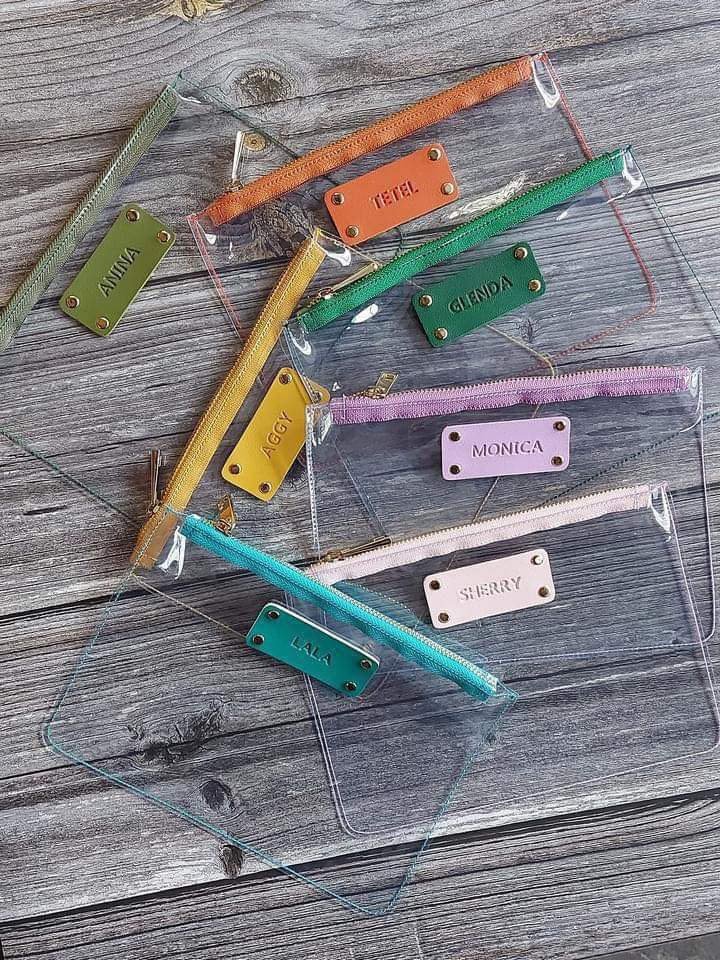 Personalized PVC pouch, Women's Fashion, Bags & Wallets, Purses ...