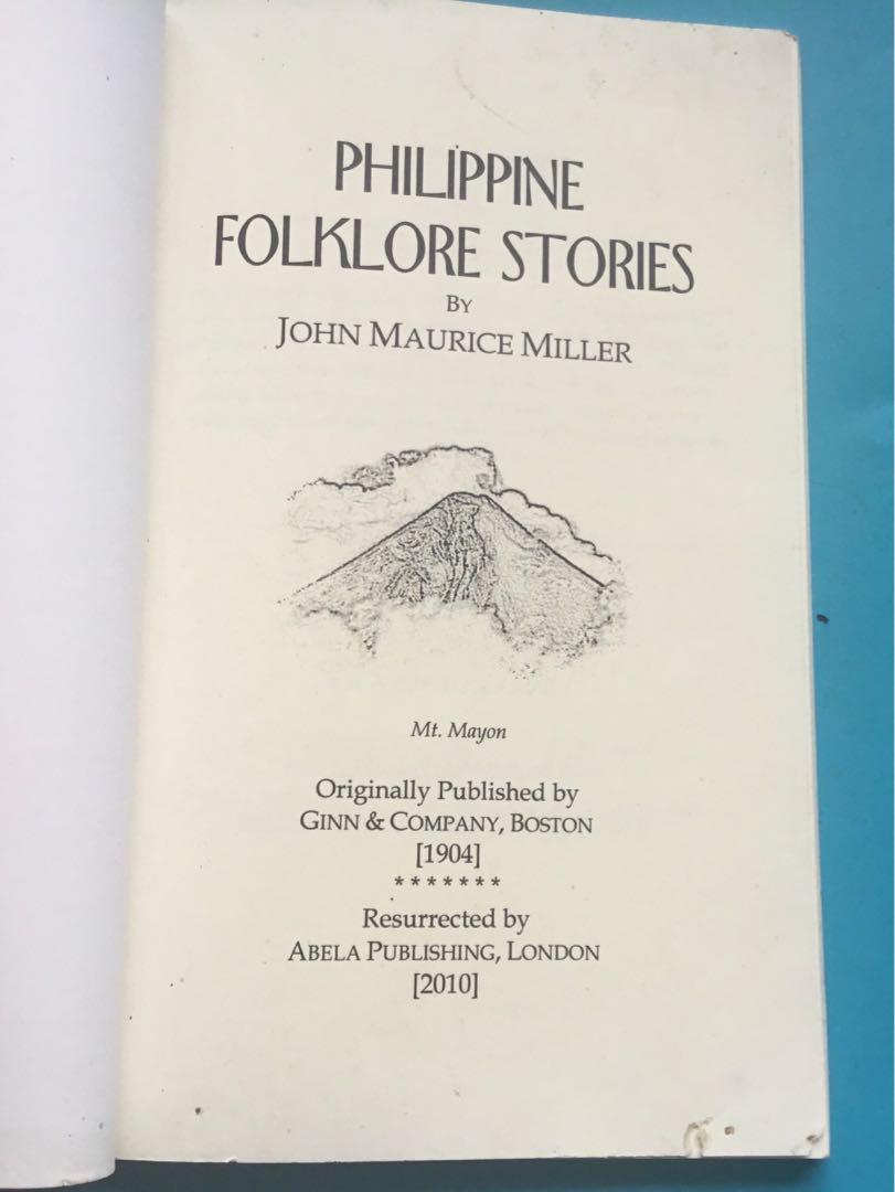 Philippine Folklore Stories book, Hobbies & Toys, Books & Magazines ...