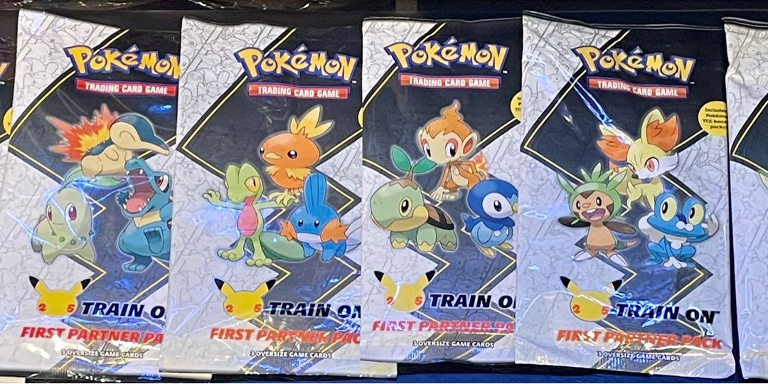 Pokemon first partner pack, Hobbies & Toys, Toys & Games on Carousell