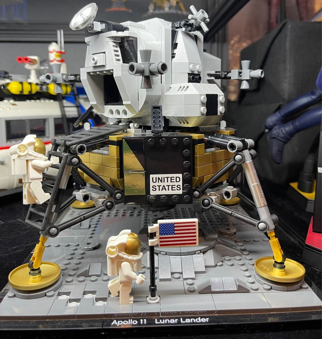 *Pre-Assembled* Lego Apollo 11 Lunar Lander Module (10266), Hobbies ...