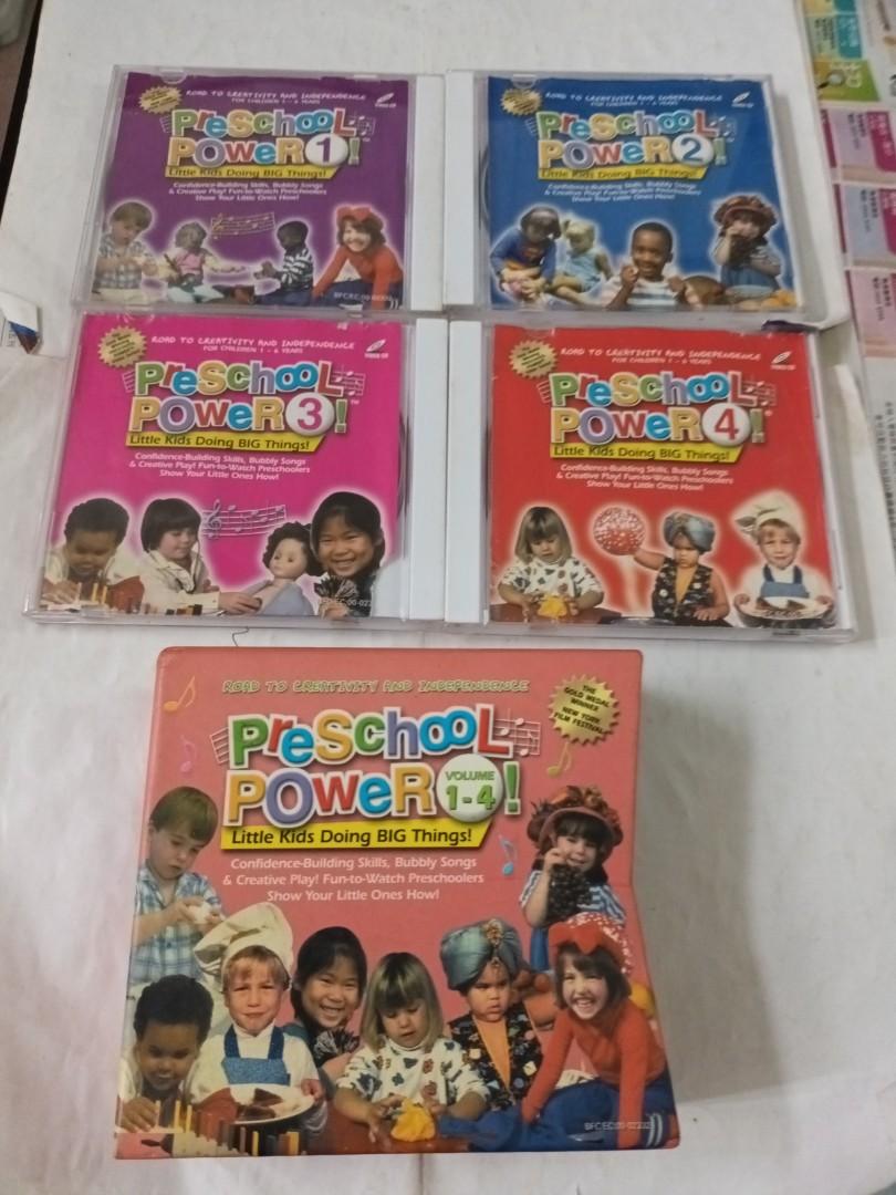Preschool power (volume 1-4), 興趣及遊戲, 音樂、樂器 & 配件, 音樂與媒體 - CD 及 DVD ...