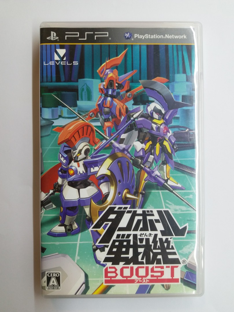 PSP game 紙箱戰機 BOOST 日版, 音響器材, 其他音響配件及設備 - Carousell