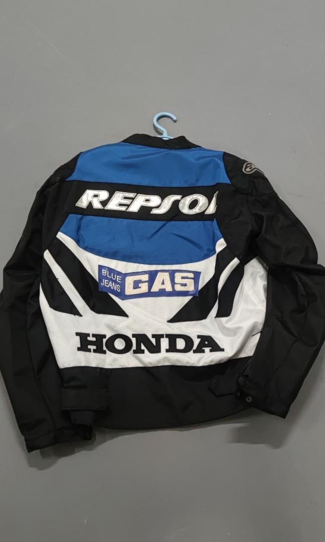 Repsol honda riding jacket, Motorcycles, Motorcycle Apparel on Carousell