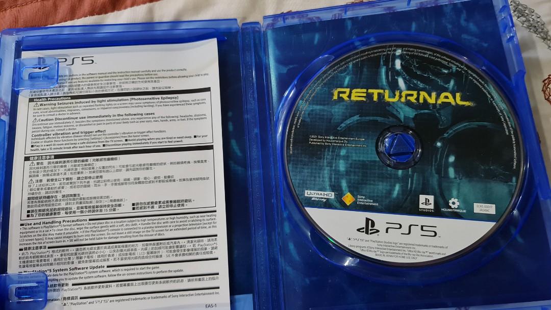 Returnal PS5, Video Gaming, Video Games, PlayStation on Carousell