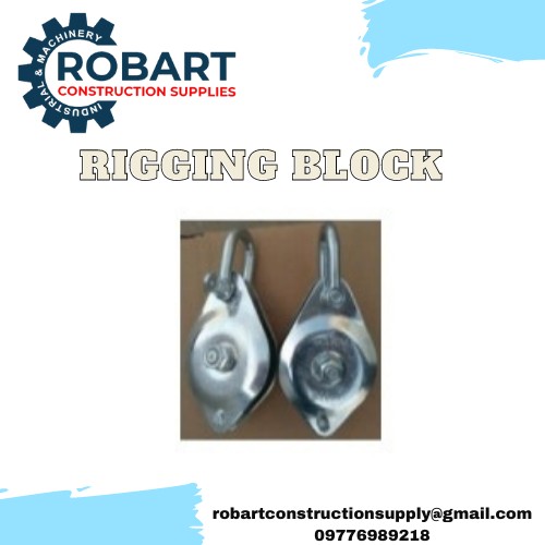 RIGGING BLOCK, Commercial & Industrial, Industrial Equipment on Carousell