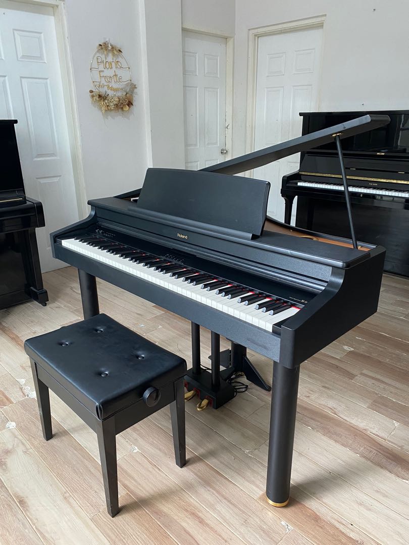 Roland RG-1F digital mini-grand piano, Hobbies & Toys, Music & Media ...