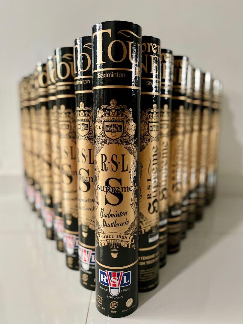 RSL Ultimate/ Supreme shuttlecock (Free Grip), Sports Equipment, Sports ...