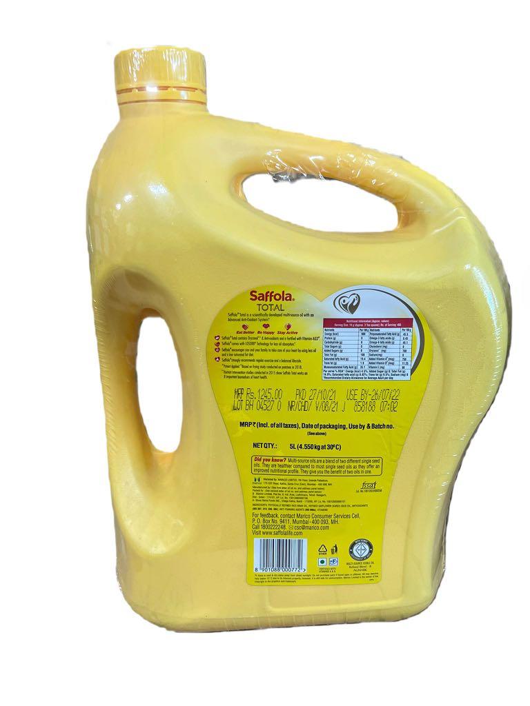 Saffola Total Multi Source Edible Oil (SCO-011), Food & Drinks, Other ...