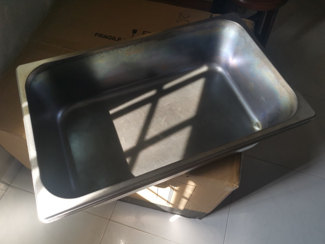Safico Stainless Steel 15cm Gn 1/1 Pan, Furniture & Home Living ...