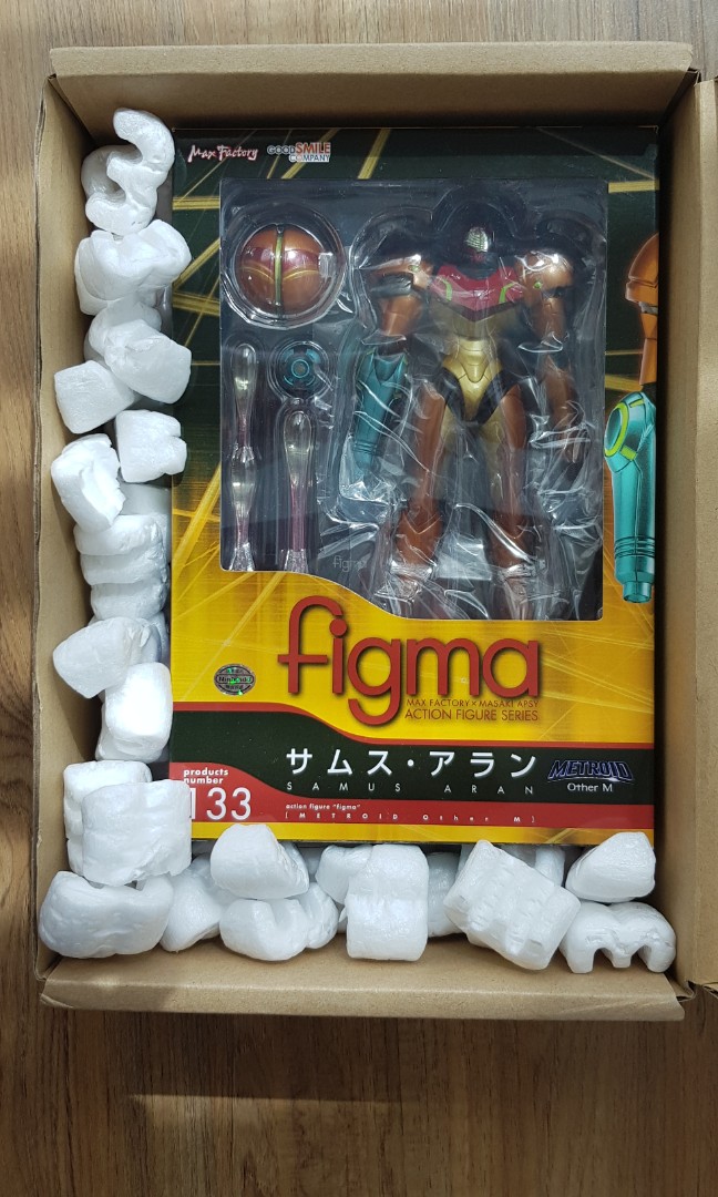 Samus Figma Action Figure # 133, Hobbies & Toys, Toys & Games on Carousell