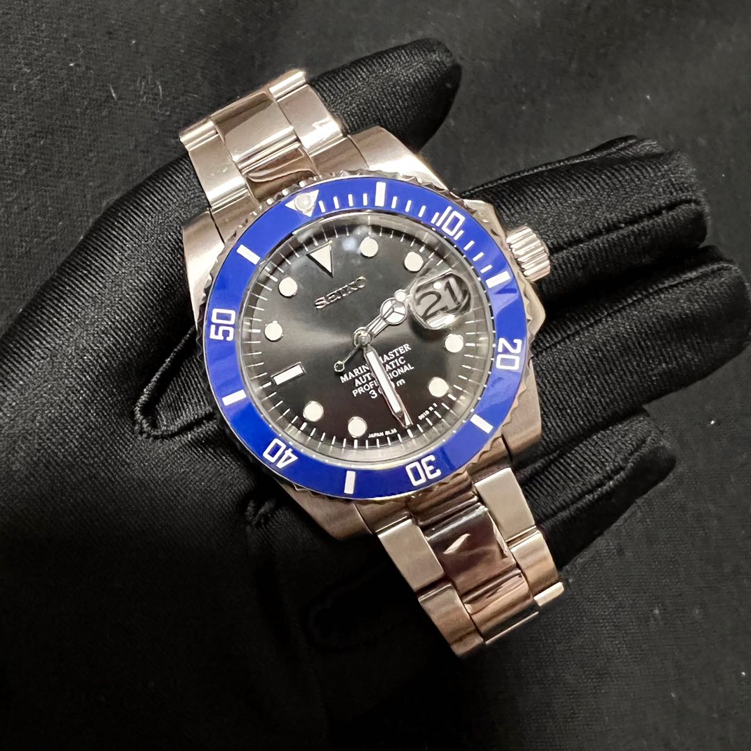Seiko ‘Blueberry’ Mod, Luxury, Watches on Carousell