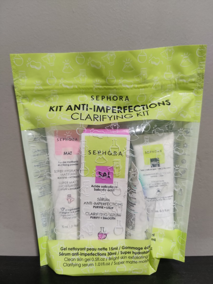 Sephora Collection - Clarifying Face Care Kit, Beauty & Personal Care ...