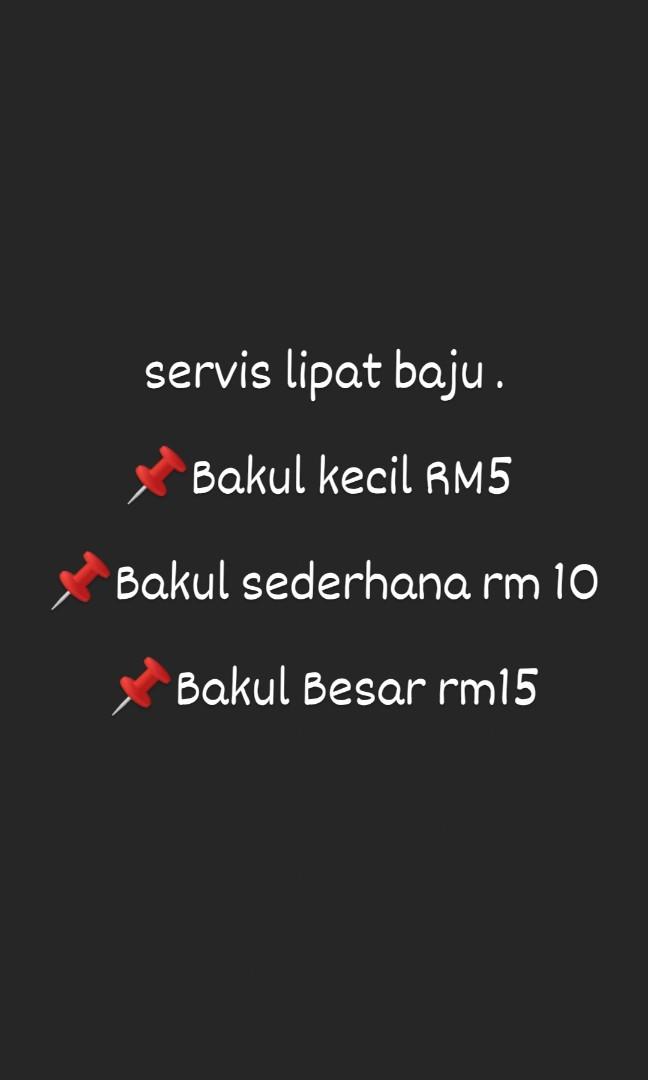 servis lipat Baju, Everything Else, Others on Carousell