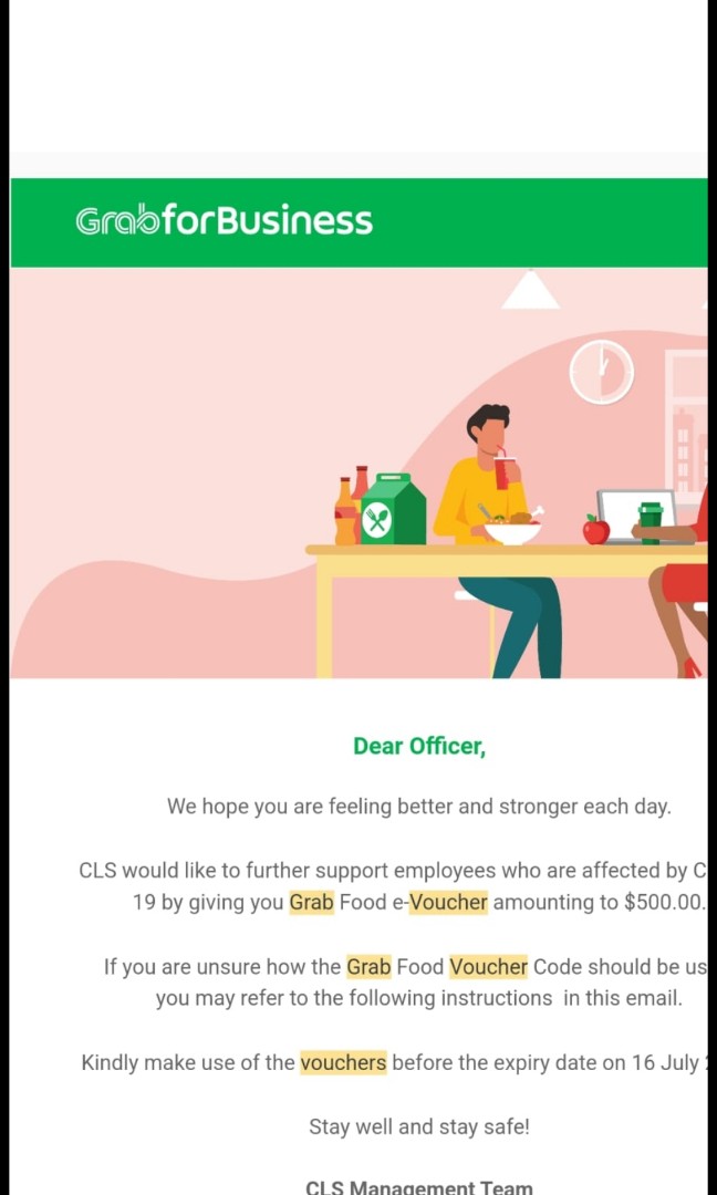 Sgd 500 Grab Vouchers, Tickets & Vouchers, Vouchers on Carousell