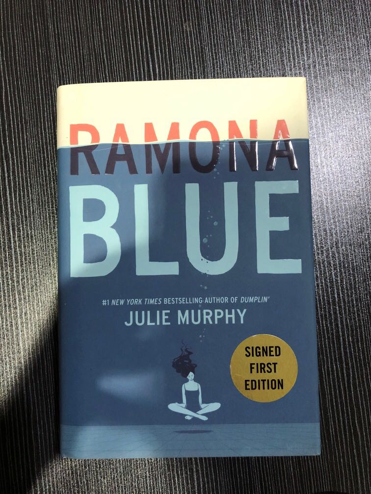 SIGNED Ramona Blue by Julie Murphy, Hobbies & Toys, Books & Magazines ...