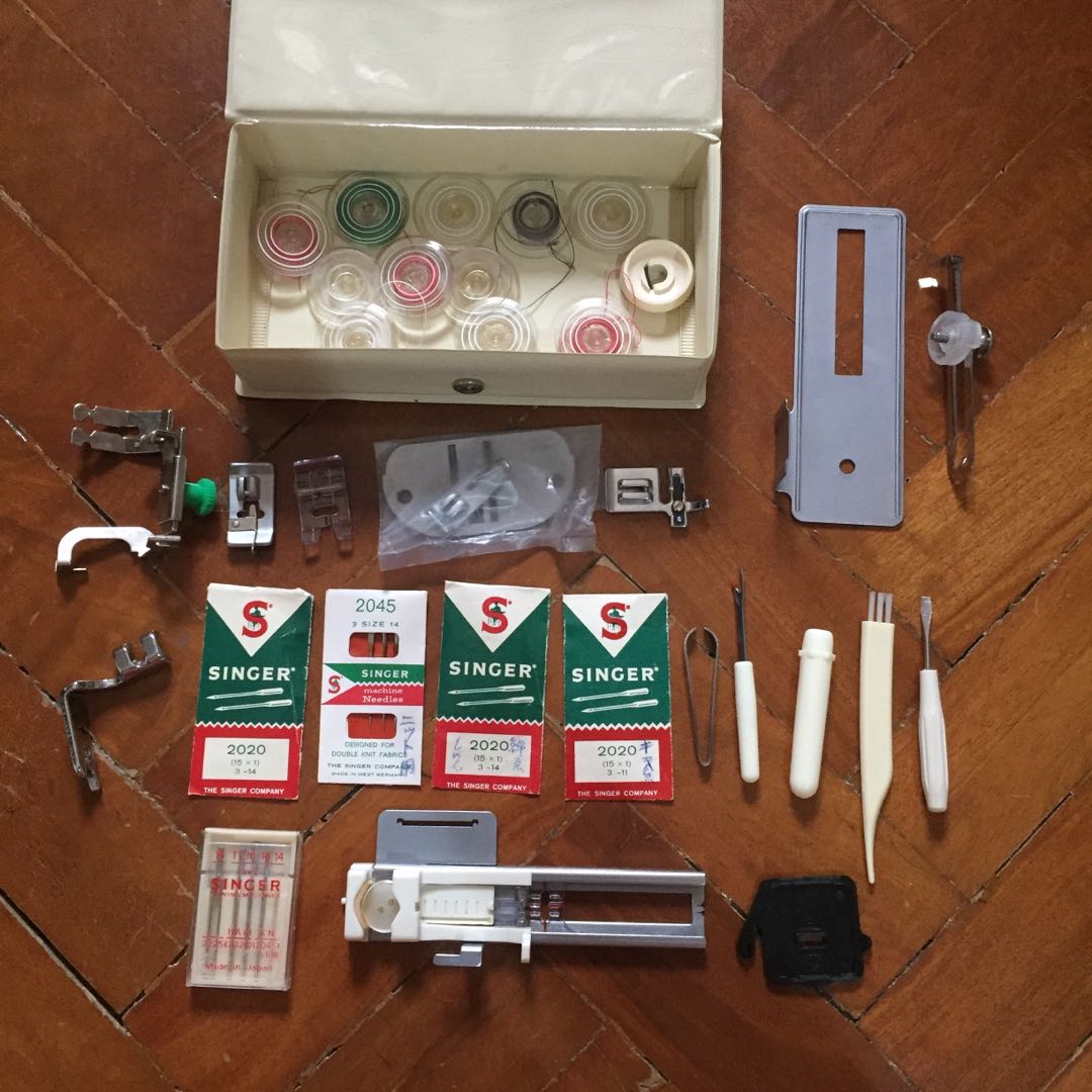 Singer Sewing Machine Tools Needles Bobbin Plates Stainless Japan ...