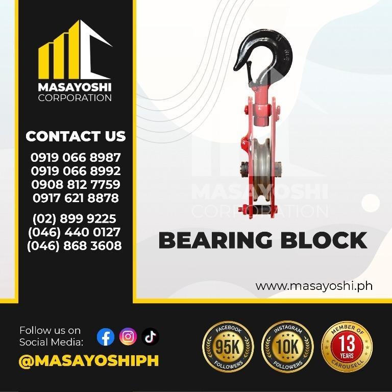 Single Wheel Bearing Block | Bearing Block | Anchor Block | Lifting ...