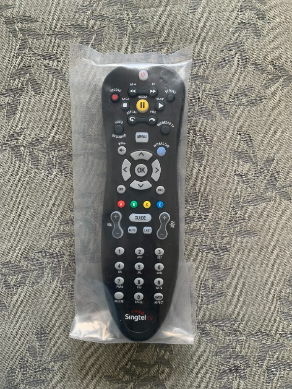 Singtel Tv Remote, TV & Home Appliances, TV & Entertainment, TV Parts ...