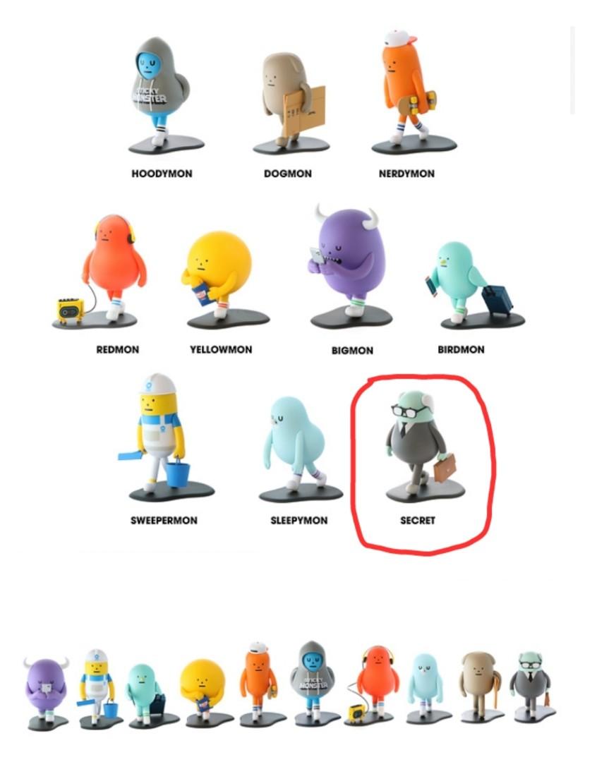 SML Mini-Figure Blind Box Vol 1 : WALKING SERIES FATHERMON SECRET ...