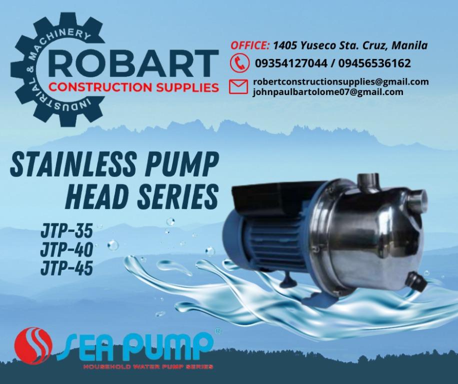 STAINLESS PUMP HEAD SERIES, Commercial & Industrial, Construction Tools ...