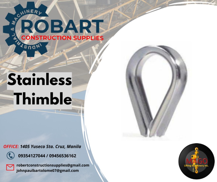 Stainless Thimble, Commercial & Industrial, Construction Tools ...