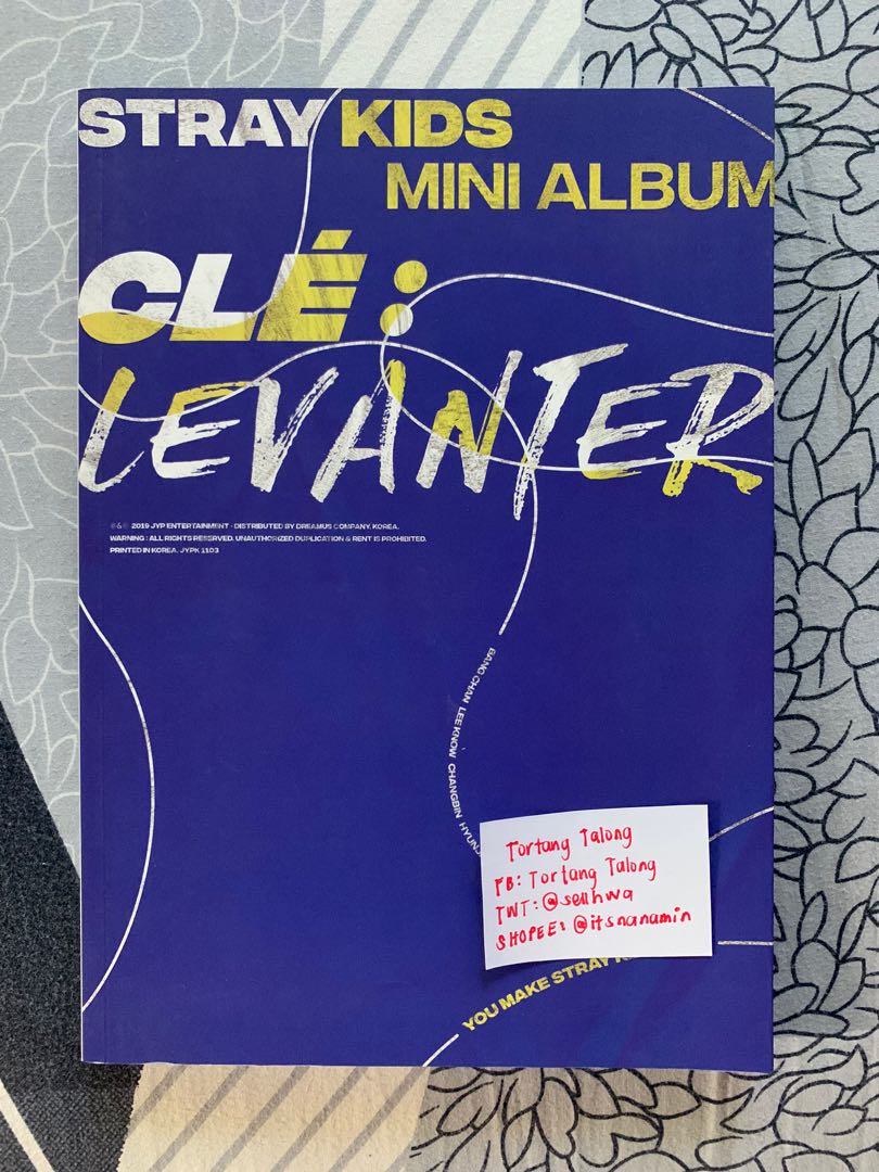 Stray Kids Levanter (Felix page) Album, Hobbies & Toys, Memorabilia ...