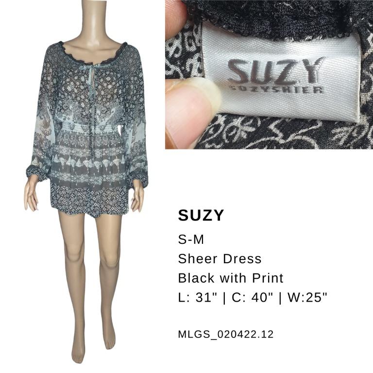 Suzy Sheer Dress, Medium, Women's Fashion, Dresses & Sets, Dresses on ...