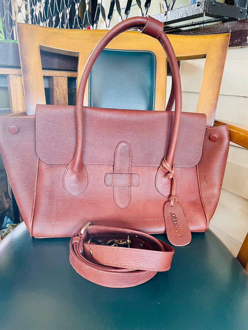 Tannery Manila Leather Bag Model 785, Luxury, Bags & Wallets on Carousell