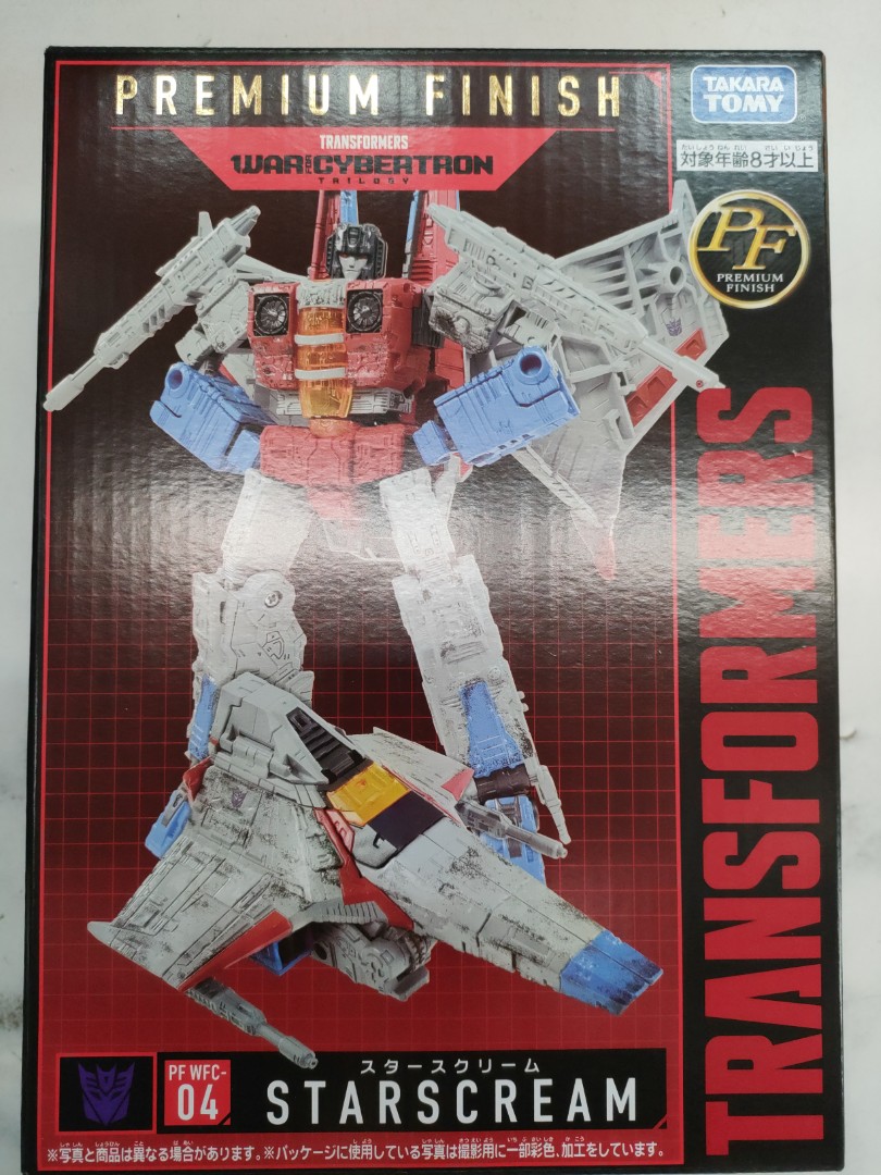 Transformers Premium Finish PF WFC-04 Starscream, 興趣及遊戲, 玩具 & 遊戲類 - Carousell