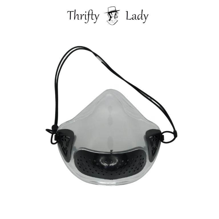 Transparent Face Mask/ See-Through Face Mask, Health & Nutrition, Face ...