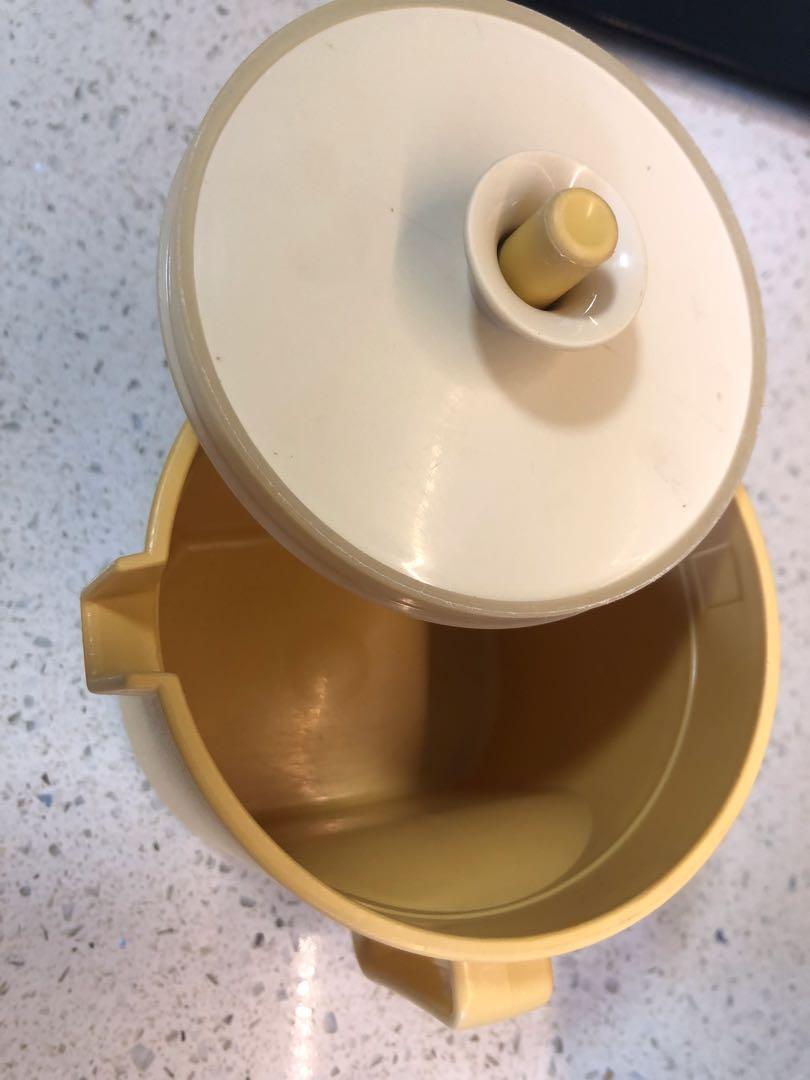 Tupperware condensed milk or syrup sauce holder, Furniture & Home ...