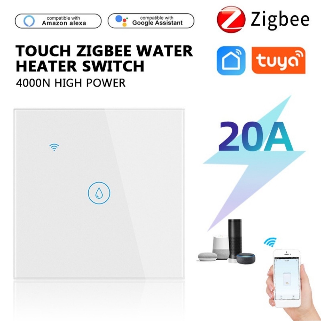Tuya 20A Zigbee Switch, TV & Home Appliances, Water Heater & Instant ...