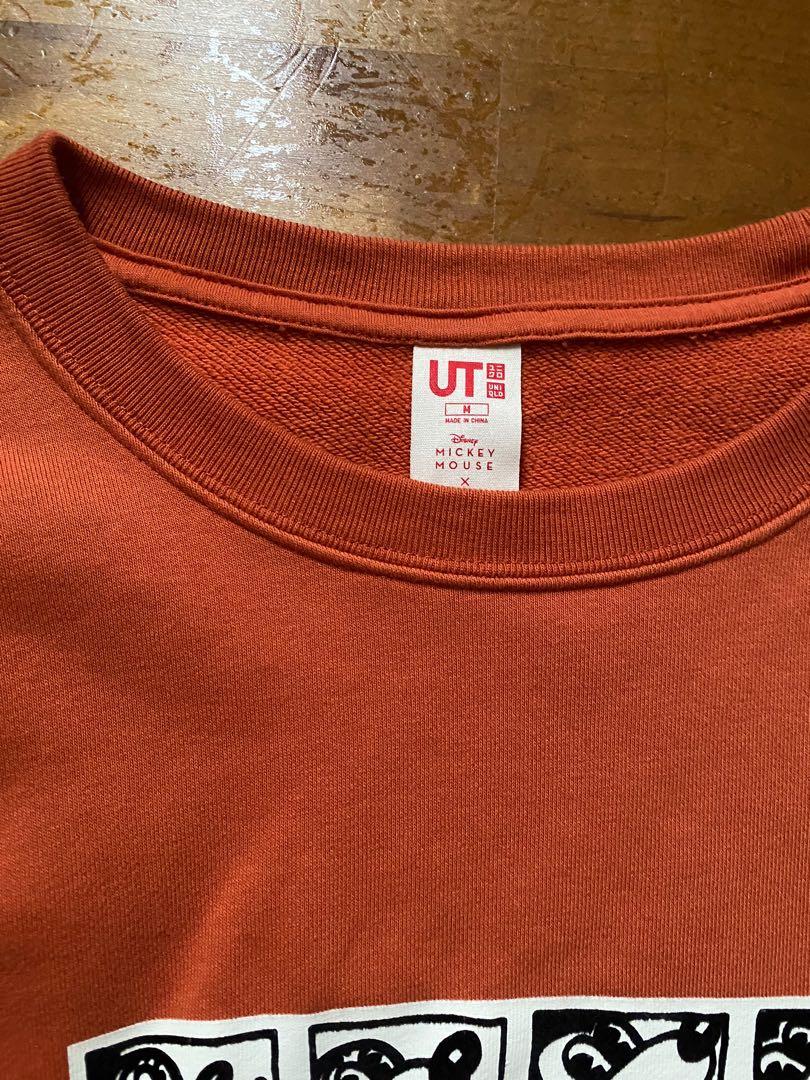 Uniqlo Mickey Mouse Burnt Orange Sweater, Men's Fashion, Tops & Sets ...