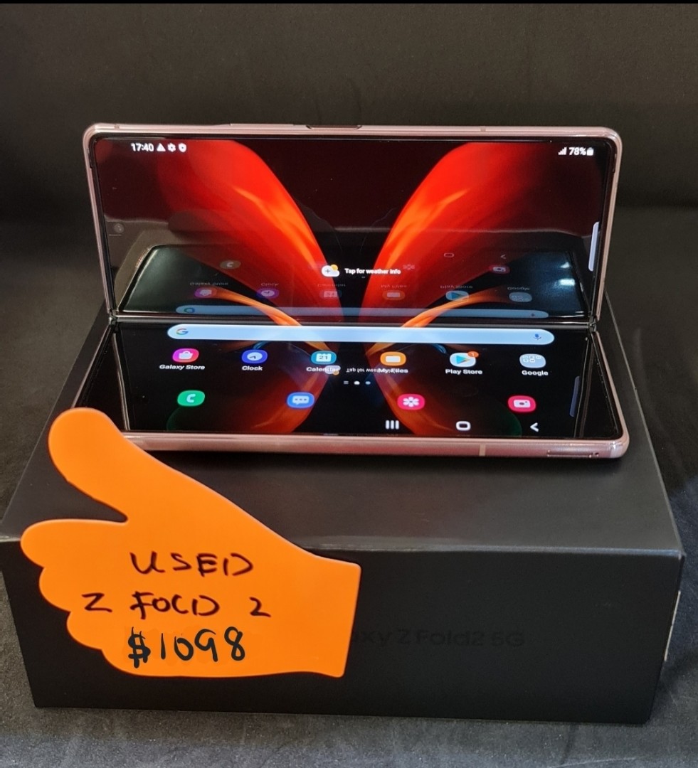 Used Z Fold 2 5G Bronze, Mobile Phones & Gadgets, Mobile Phones ...