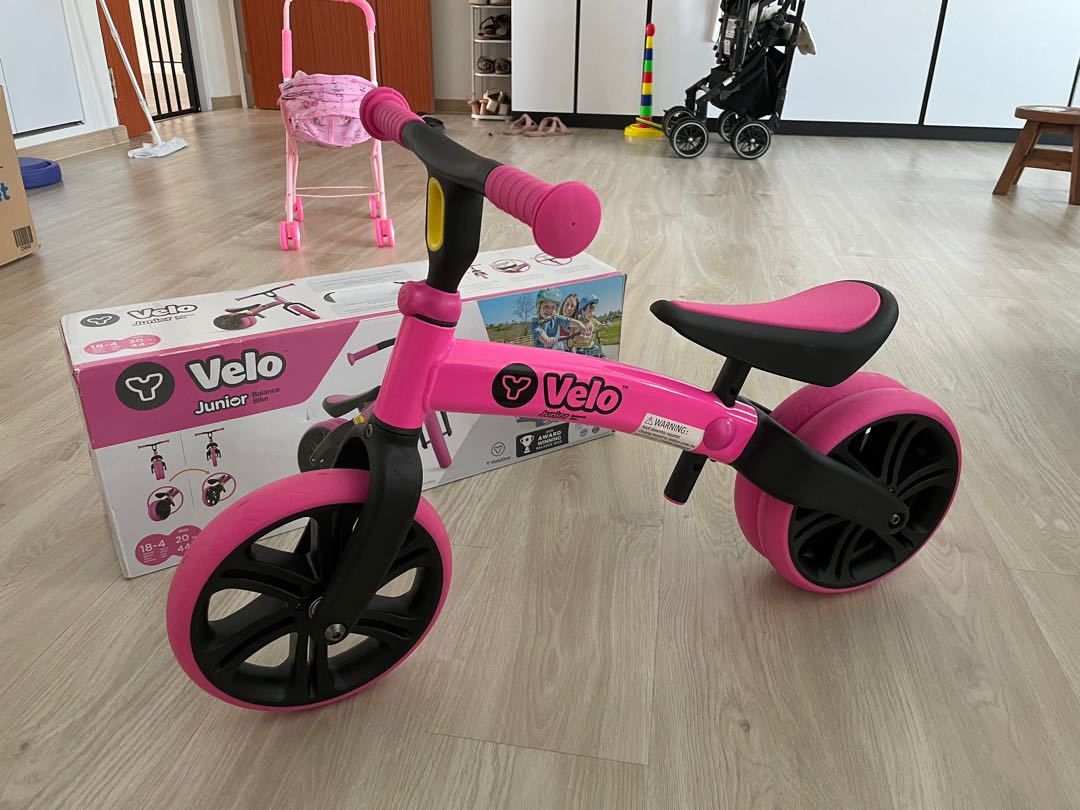 Velo Junior Balance bike / Kids Bicycle, Babies & Kids, Infant Playtime ...