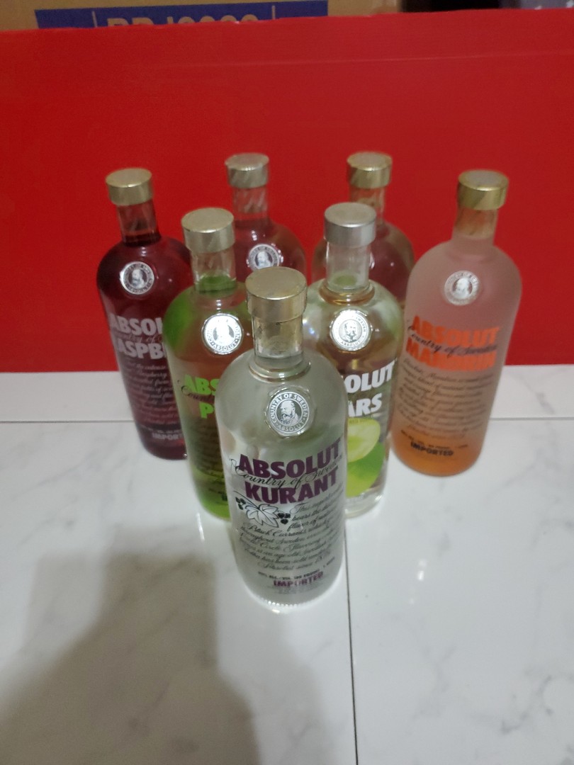 Vodka 1 Litre Flavoured, Hobbies & Toys, Memorabilia & Collectibles ...