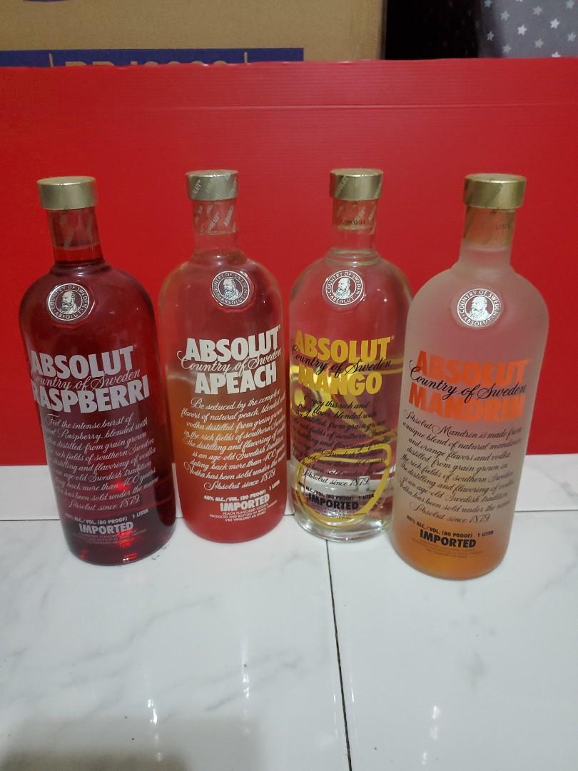 Vodka 1 Litre Flavoured, Hobbies & Toys, Memorabilia & Collectibles ...