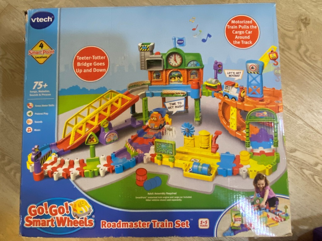 VTech Go! Go! Smart Wheels Roadmaster Train Set, Hobbies & Toys, Toys ...