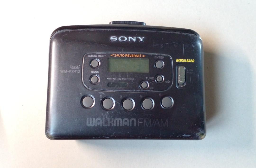 Walkman Kaset Sony WM-FX413, Audio, Headphones & Headsets on Carousell