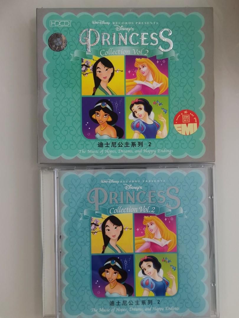 Walt Disney Princess Collection Vol. 2 CD Album, Hobbies & Toys, Music ...