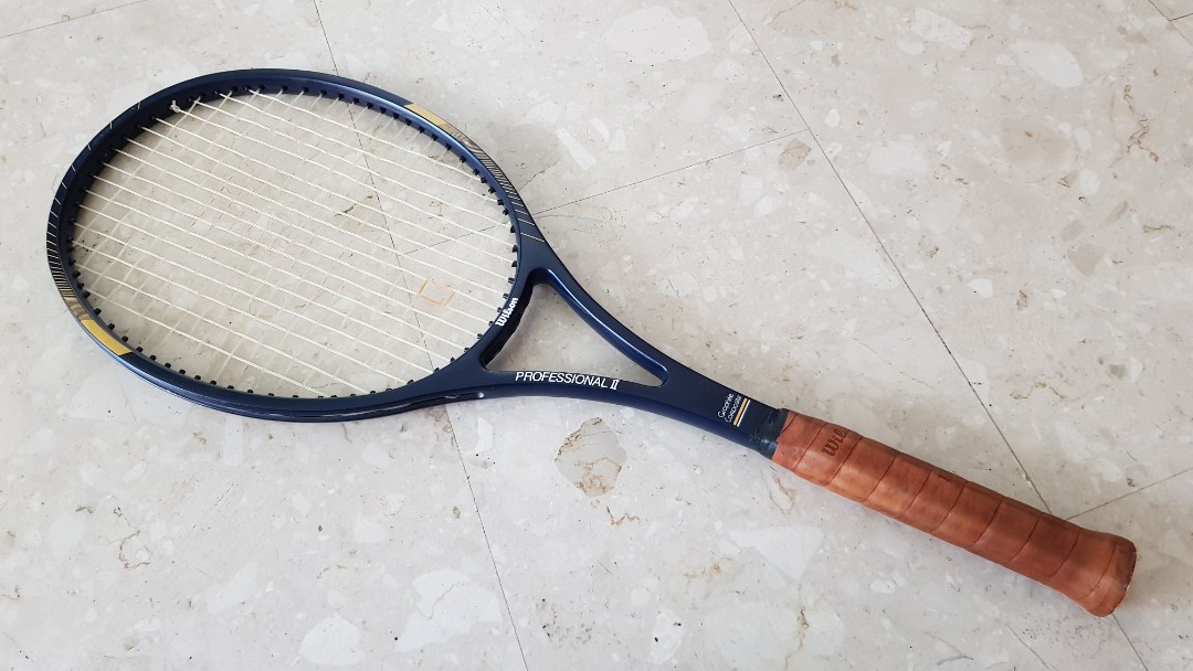 Wilson Graphite Tennis Racket, Sports Equipment, Sports & Games, Racket ...