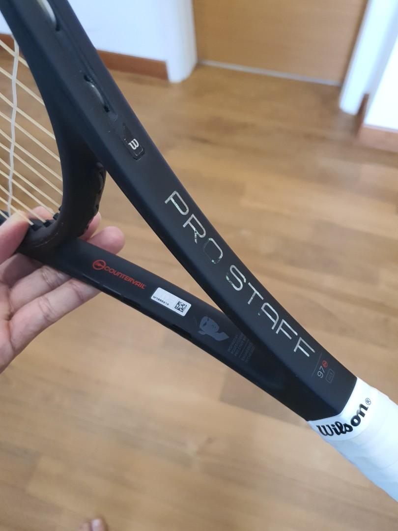 Wilson Pro Staff 97 v11.5 L3, Sports Equipment, Sports & Games, Racket & Ball Sports on Carousell