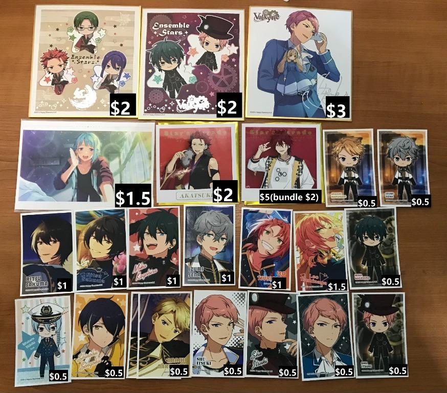 [WTT/WTS] Ensemble stars enstars pashakore badge shikishi sticker ...