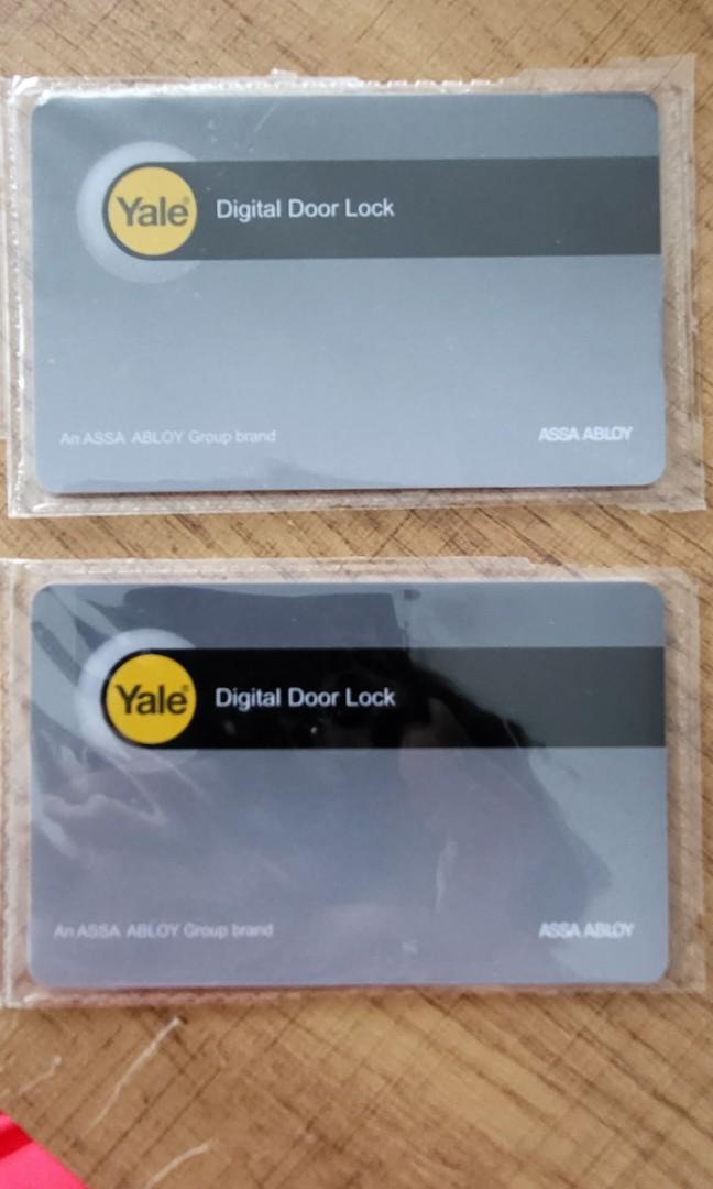 Yale RFID Card (Unused), Furniture & Home Living, Security & Locks ...