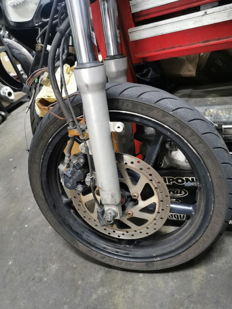 Yamaha FZ16 Fork & Wheel Rim, Motorcycles, Motorcycle Accessories on ...