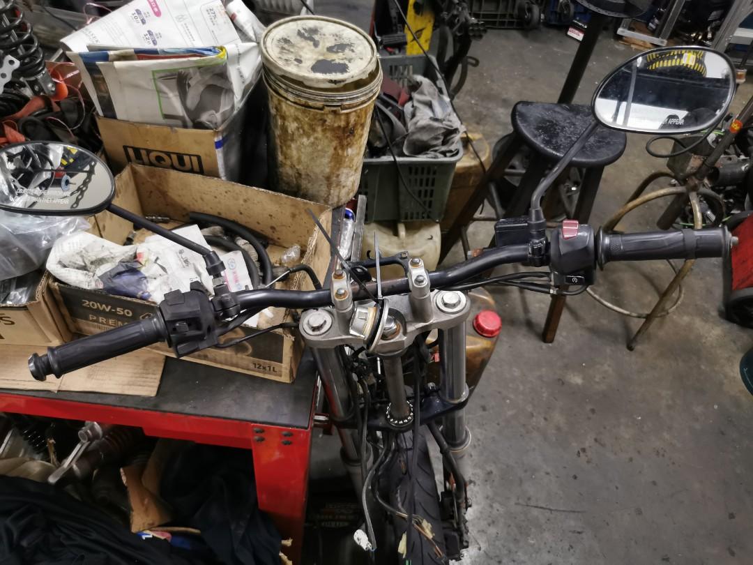 Yamaha FZ16 Fork & Wheel Rim, Motorcycles, Motorcycle Accessories on ...